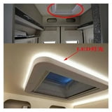 RV Roof Window Aluminum Alloy Camper Van Roof Window Caravan Top Window ...
