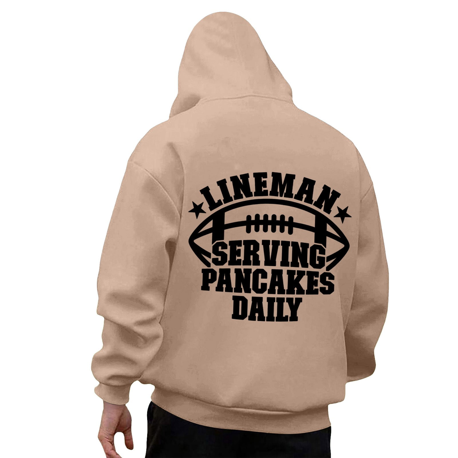 Click here for Zhangmingg Mens Casual Football Game Day Pullover... prices