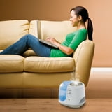 Holmes Cool Mist Humidifier for Small Rooms, White - Walmart.com