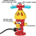 B-Qtech Water Sprinkler for Kids Outdoor Toy, Fire Hydrant Shape, 360 ...
