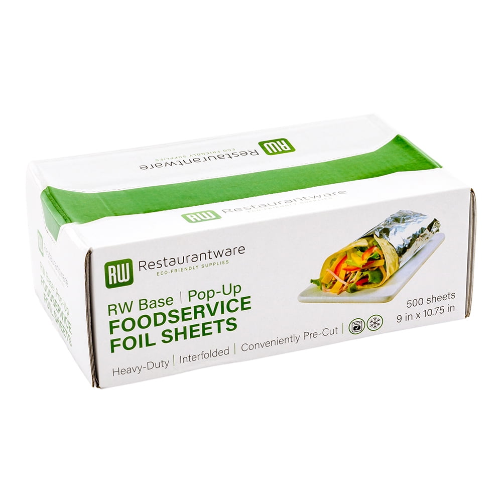 RW Base Foodservice Heavy-Duty Aluminum Foil Pop-Up Sheet - Interfolded ...
