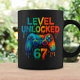Gamer 67 Drip Level Unlocked 67 Video Game Gen Alpha Meme Coffee Mugs ...
