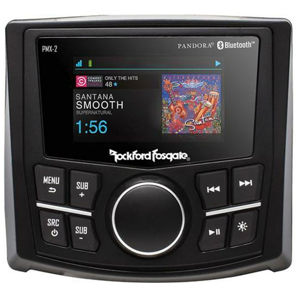 Rockford Fosgate PMX-2 2.7″ Display Compact Marine Digital Media ...
