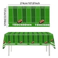 1 Sst Football Disposable Tableware Set, Football Party Supplies with 1 ...