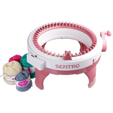 Loops & Threads™ Round Circular Knit Quick™ Knitting Machine Loom Kit ...