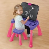 VTech Deluxe Touch & Learn Activity Desk, Pink Standard Packaging ...