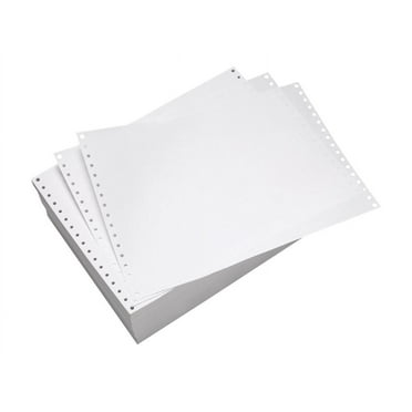 Continuous paper 14 7/8 x 11 Alliance, 20lb, ½ inch green bar , 1 Part ...