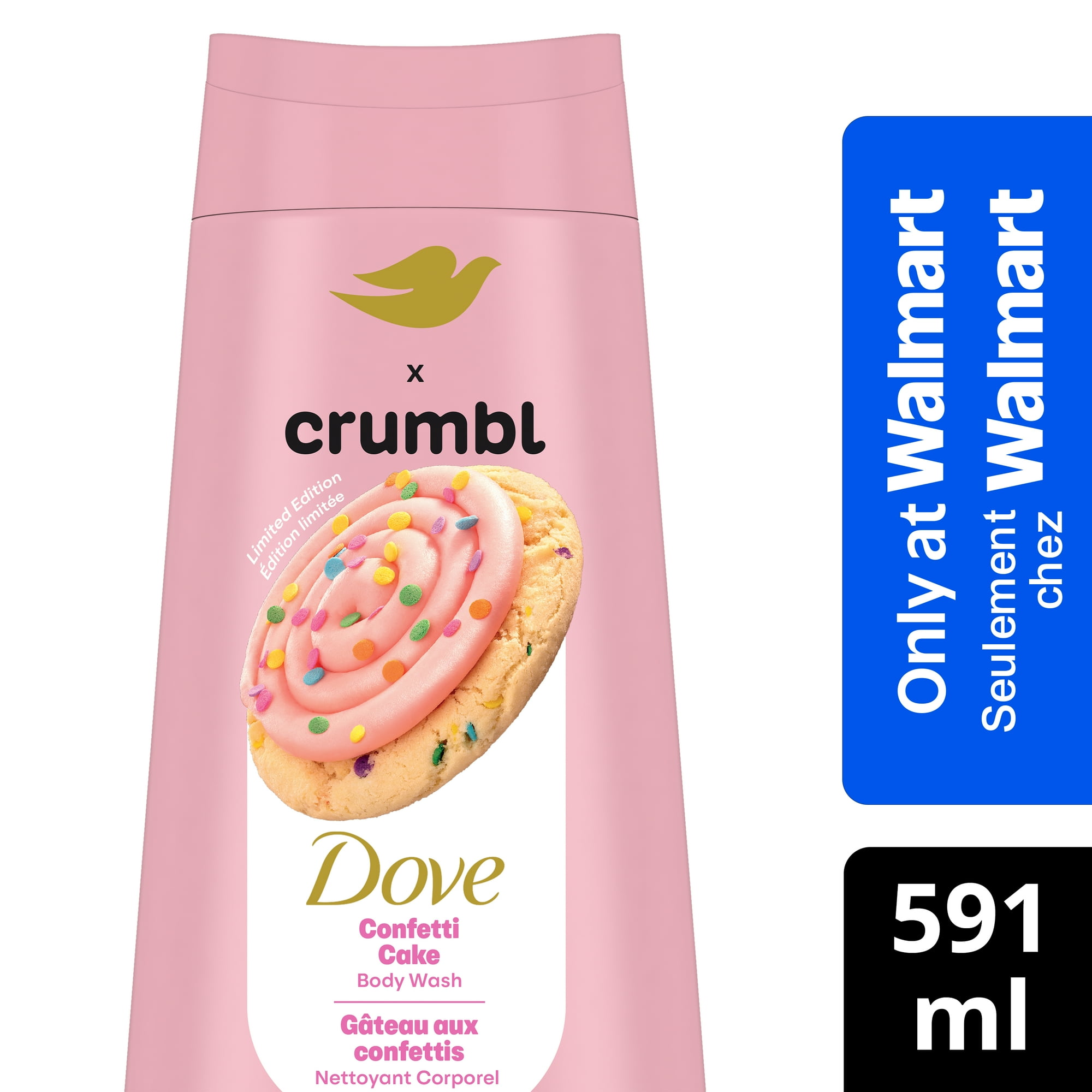 Click here for Dove Crumbl Moisturizing Body Wash Confetti Cake... prices