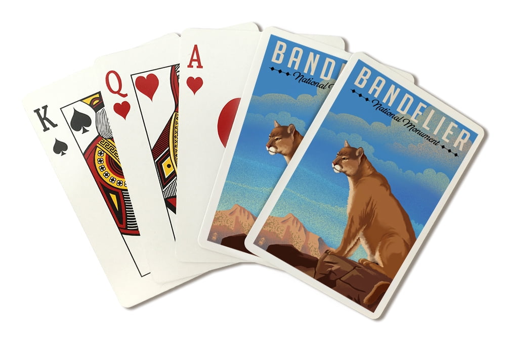 Bandelier National Monument, New Mexico, Mountain Lion, Litho, Lantern ...