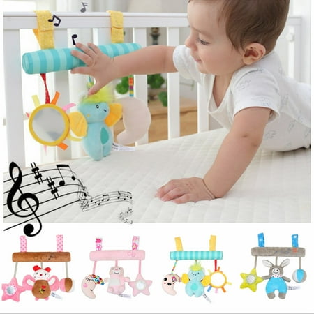 Volkmi Baby cartoon lathe hanging crossbar crib hanging bed bell ...