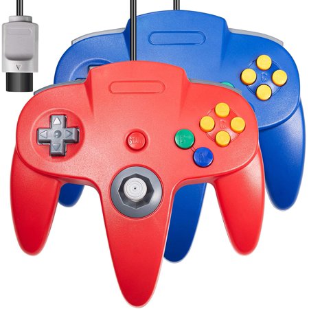 [New Joystick] 2 Pack Classic 64 Controller, ATTOE ame pad Joystick for ...