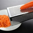 4-Sided Stainless Steel Vegetable Grater, Multi-Purpose Box Grater for ...