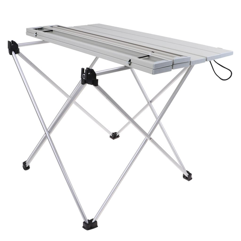 Camping Table Folding Portable Outdoor Foldable Desk for Backyard ...
