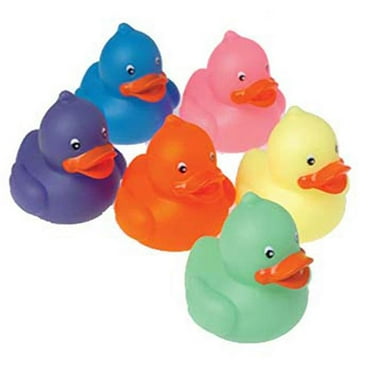 Fun Express Assorted Rubber Ducks - 50 Pieces - Walmart.com