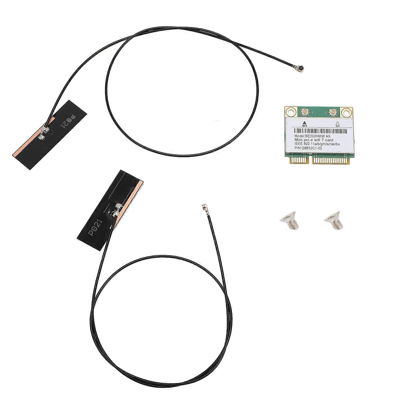 Carte réseau sans fil Mini PCI-E Wi-Fi 7 8774 Mbit/s 2 bandes Gigabit ...