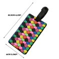 Njshnmn Soft Ruer PVC Luggage Tag Aircraft Luggage Box Identification ...