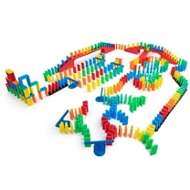 Bulk Dominoes 206pcs Pro-Scale Stacking & Toppling Domino Set for Kids ...