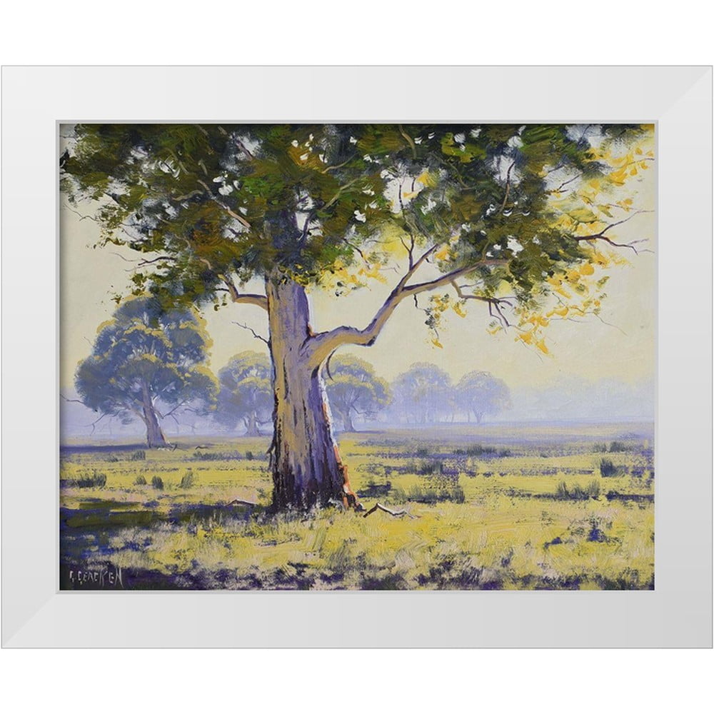 Gercken, Graham 32x26 White Modern Wood Framed Museum Art Print Titled ...