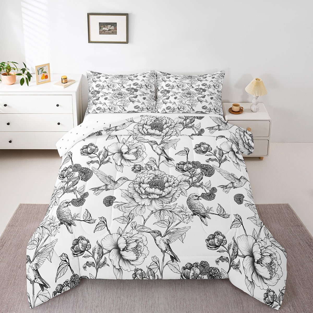 Click here for Erosebridal Retro Flower Comforter Sets Full Size... prices
