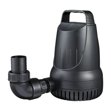 AQUA PULSE 5,500 GPH Inline External Water Pump with Strainer Basket ...