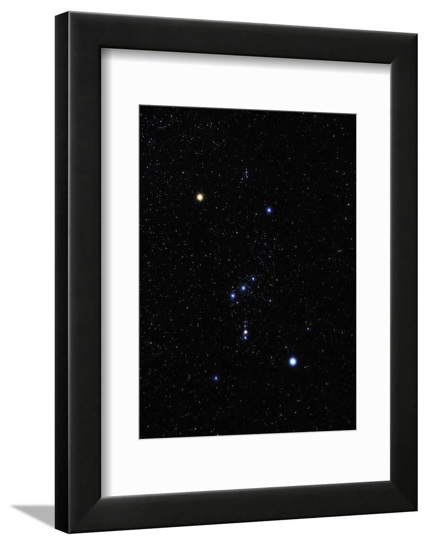 Orion Constellation Framed Print Wall Art By Eckhard Slawik - Walmart.com