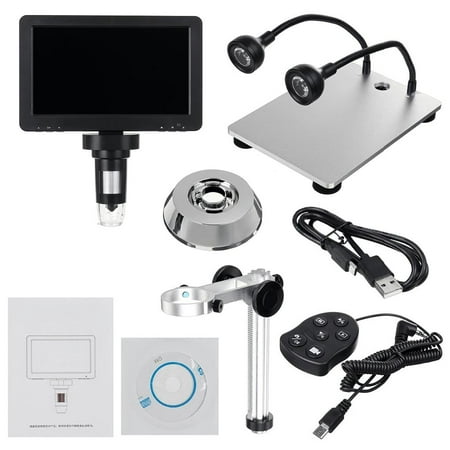 7inch LCD Digital Microscope USB Wireless Microscope 50-1200X ...