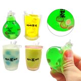 Anvazise Squeeze Fidget Toy Soft TPR Milk Tea Cup Pinch Toys Stress ...