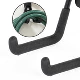 Hyper Tough Wall-Mount Storage Hooks 8-Pack Steel with Vinyl Coating ...