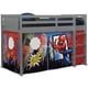 Spider-Man Loft Bed Tent by Delta Children - Curtain Set for Low Twin ...