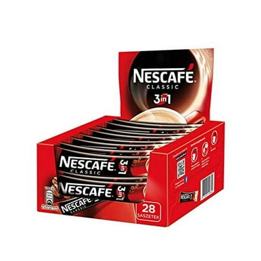 Nescafe 3 In 1 Classic Individual Packets: Instant Coffee with Cream ...