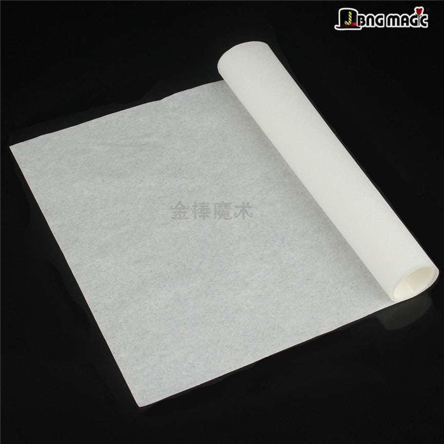 Tfixol Large Sheet Of Fire Paper 50x20cm Flashing Paper  Flame Paper  Fire Light Instantly Turns Into Magic Props 13g 50 X 20 Cm