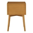 Furniture of America Berne 2-Drawer Wood Light Oak End Table - Walmart.com