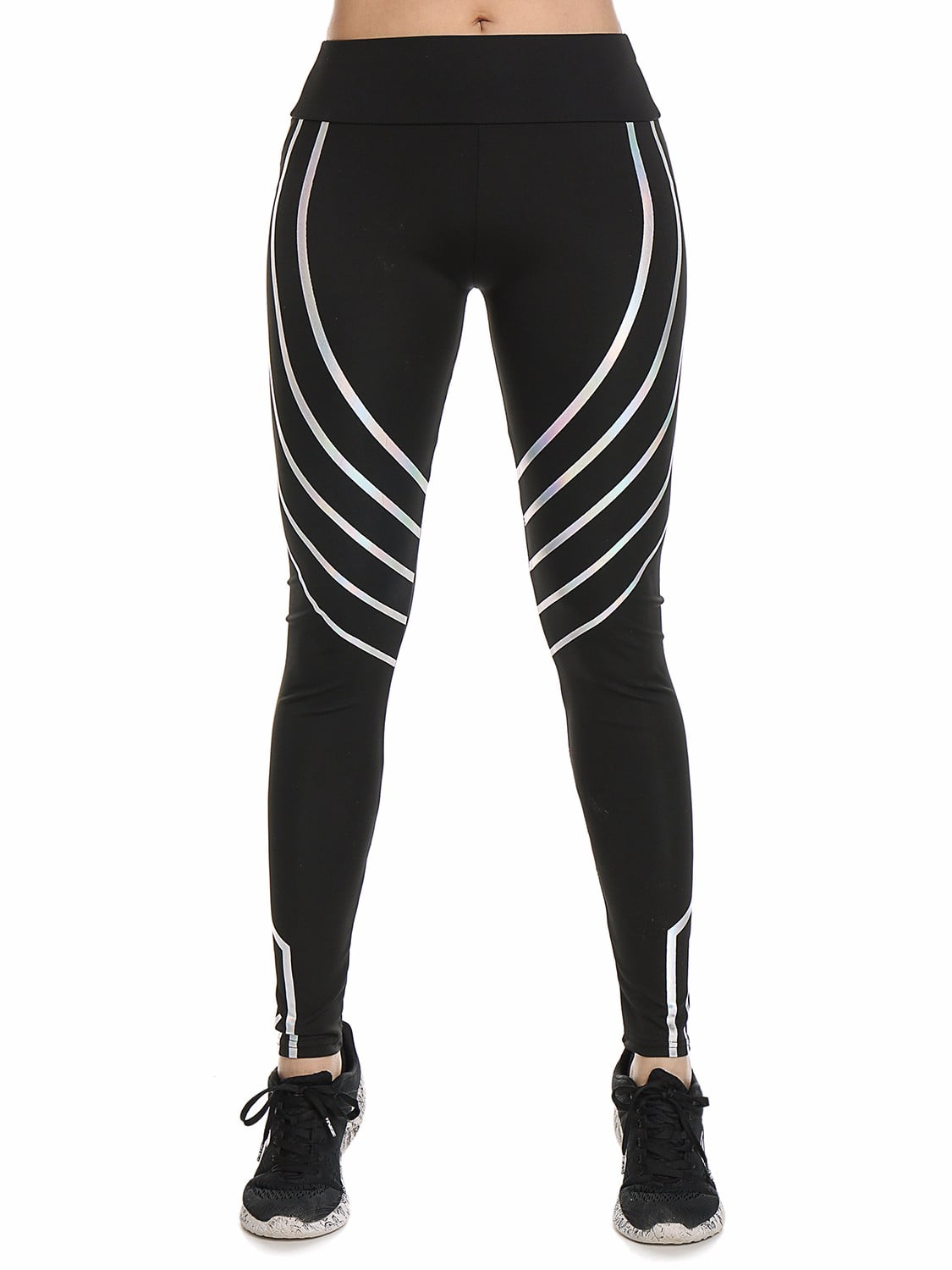 Fittoo Fittoo High Waist Yoga Pants Women Running Leggings Illuminate