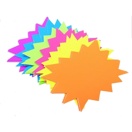 SaPeal Starburst Signs - 60 Pack Star Burst Signs for Retail, 6 ...