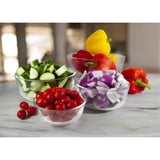 Kitchen Basics 7-inch Glass Bowl - 40.5oz, Sleek & Durable Soda-Lime ...