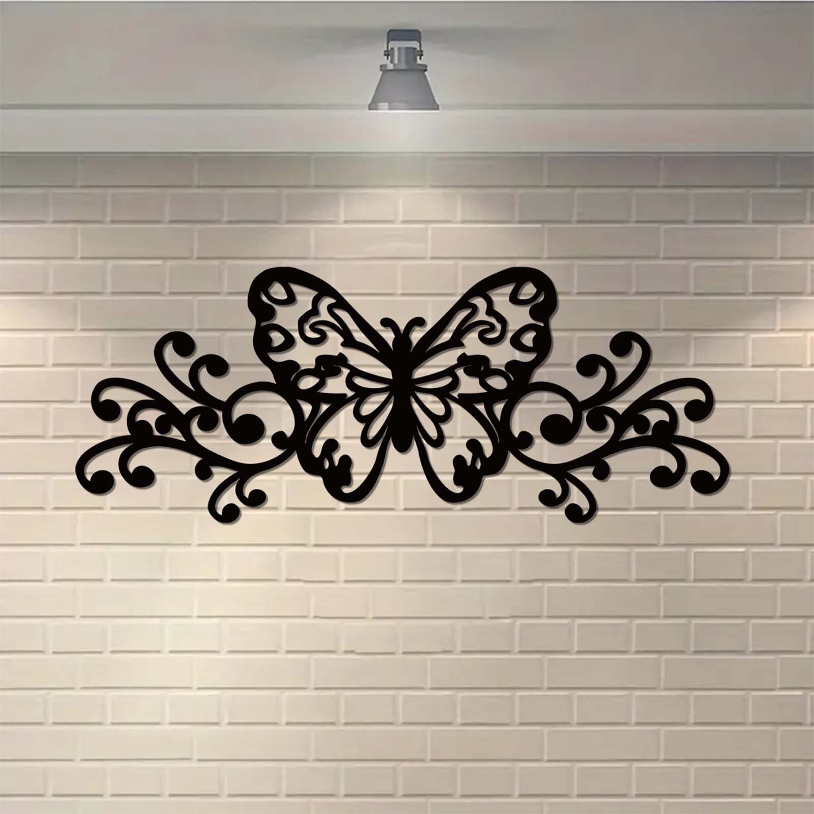 Click here for Czzoypi Wall Art Metal Decor Black Wall Art Hangin... prices