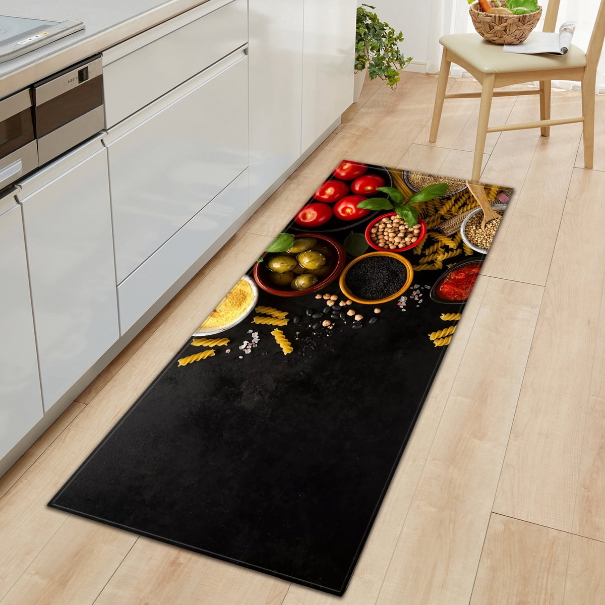 Modern Kitchen Mat Home Decor Entrance Doormat Hallway Bedroom Living ...