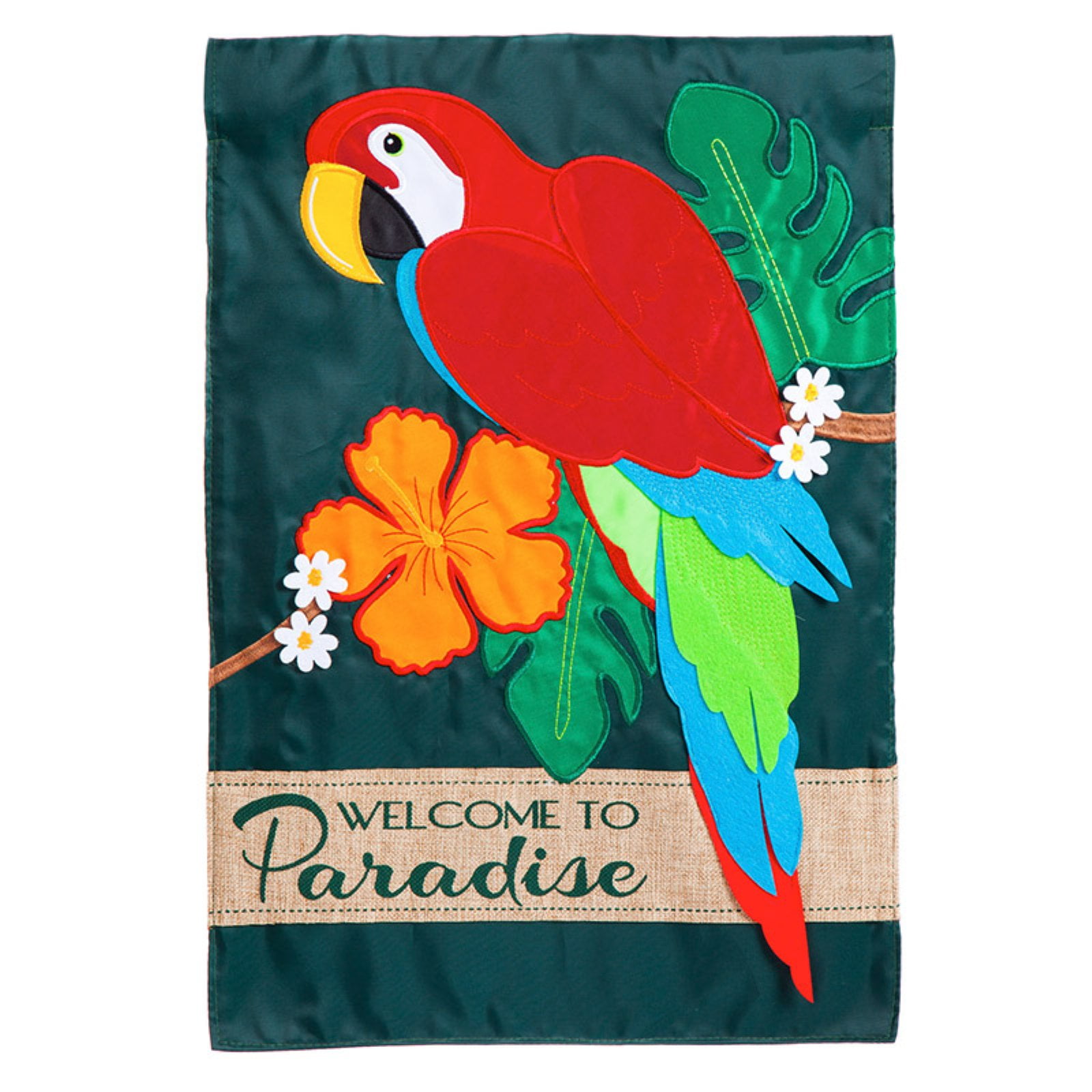 Evergreen Flag Parrot Paradise Flag - Walmart.com