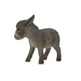 Hi-Line Gifts 13" Standing Donkey Looking Right Outdoor Garden Statue ...