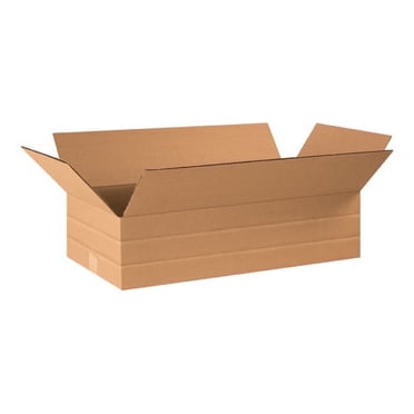 General Supply Brown Corrugated - Fixed-Depth Shipping Boxes, 24l x 18w ...