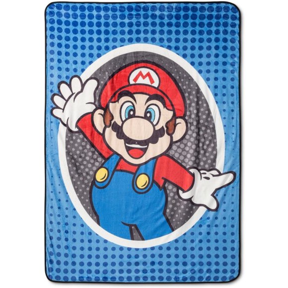 Mario Throw Blanket