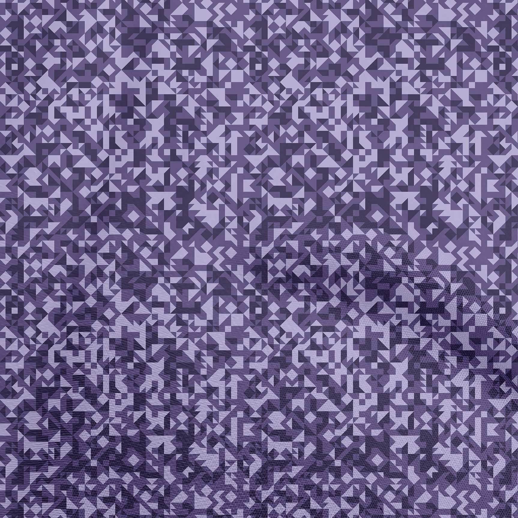 oneOone Cotton Poplin Purple Fabric Abstract Diy Clothing Quilting ...