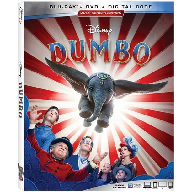 Dumbo (Live Action) (Blu-ray + DVD + Digital) - Walmart.com - Walmart.com