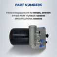 801266 Air Dryer AD-IS 12V for Peterbilt & Kenworth Replace Bendix ...