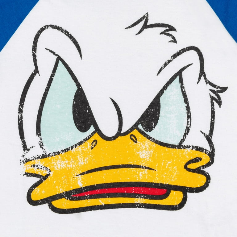 Donald Duck Angry Face Drawing