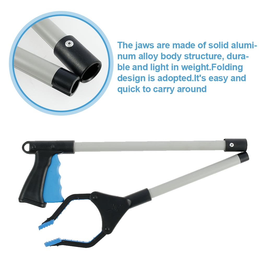 Buy AoHao Litter Picker, Foldable Reacher Grabber Tool Long Arm ...