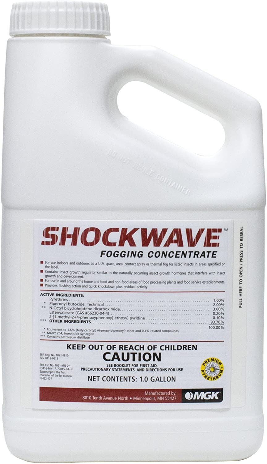 Shockwave Fogging Insecticide Concentrated - Contains Insect Growth ...