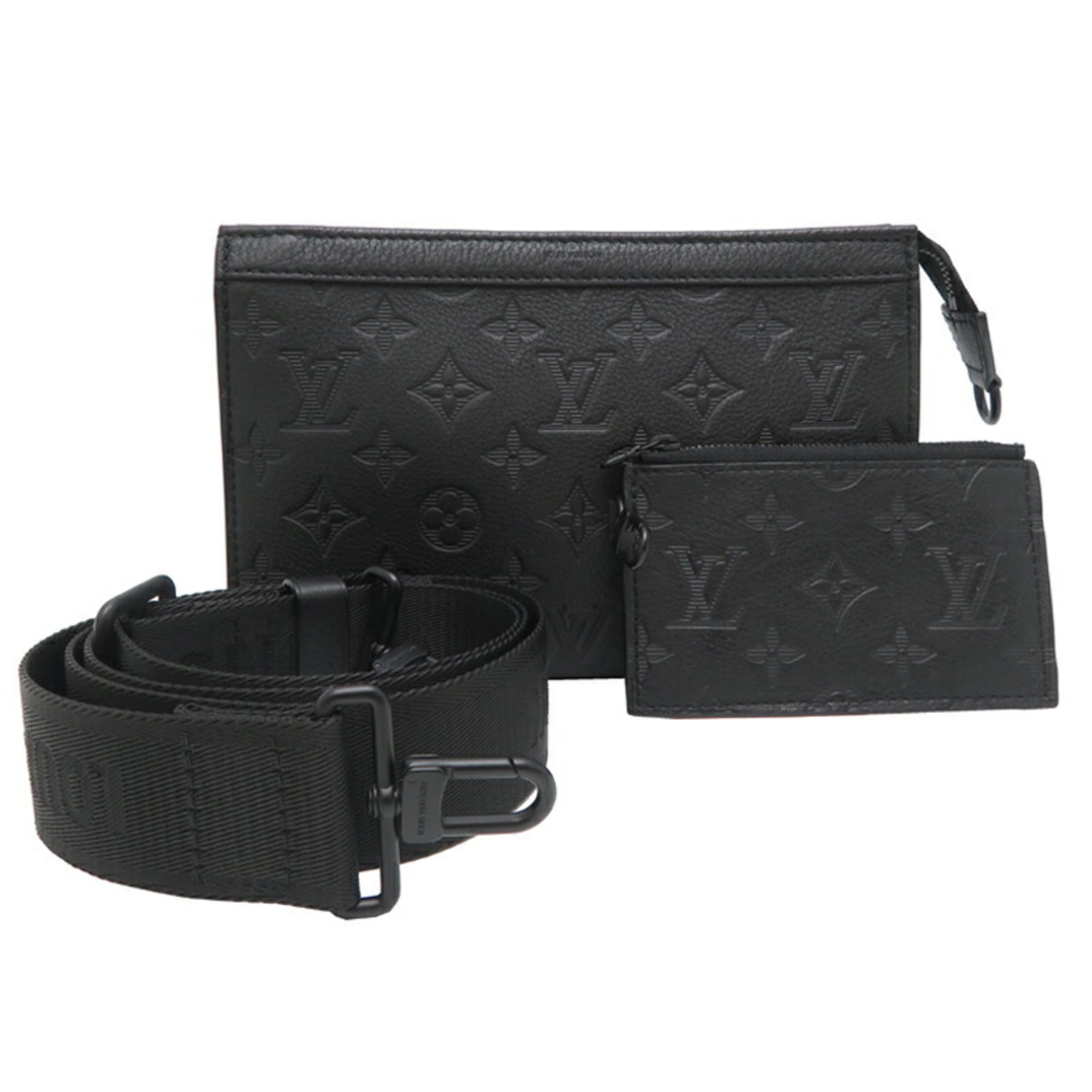 Pre-Owned Louis Vuitton Gaston Wearable Wallet Shoulder Bag M81115 ...