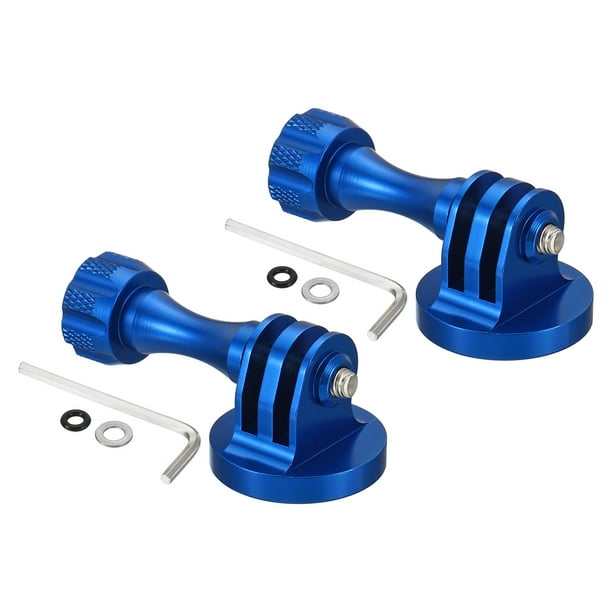 Uxcell 1/4" Thread Action Camera Tripod Adapter Aluminum Tripod Mount ...