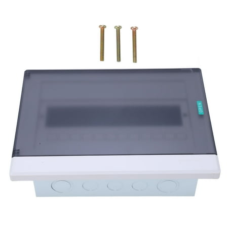 DIN Rail Distribution Box,12 Way Power Distribution Indoor Distribution ...